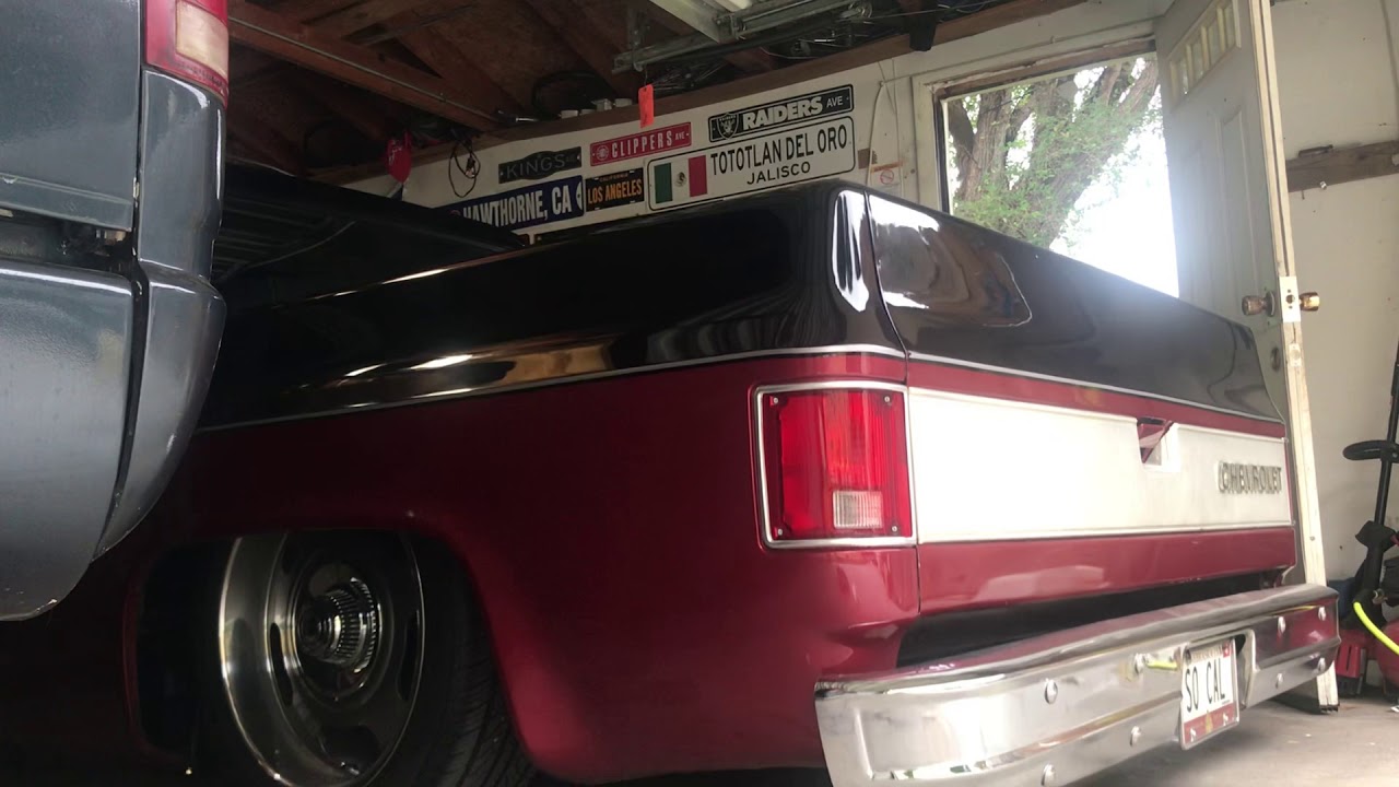 Bagged Squarebody C10 - YouTube