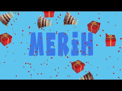 İyi ki doğdun MERİH - İsme Özel Ankara Havası Doğum Günü Şarkısı (FULL VERSİYON) (REKLAMSIZ)