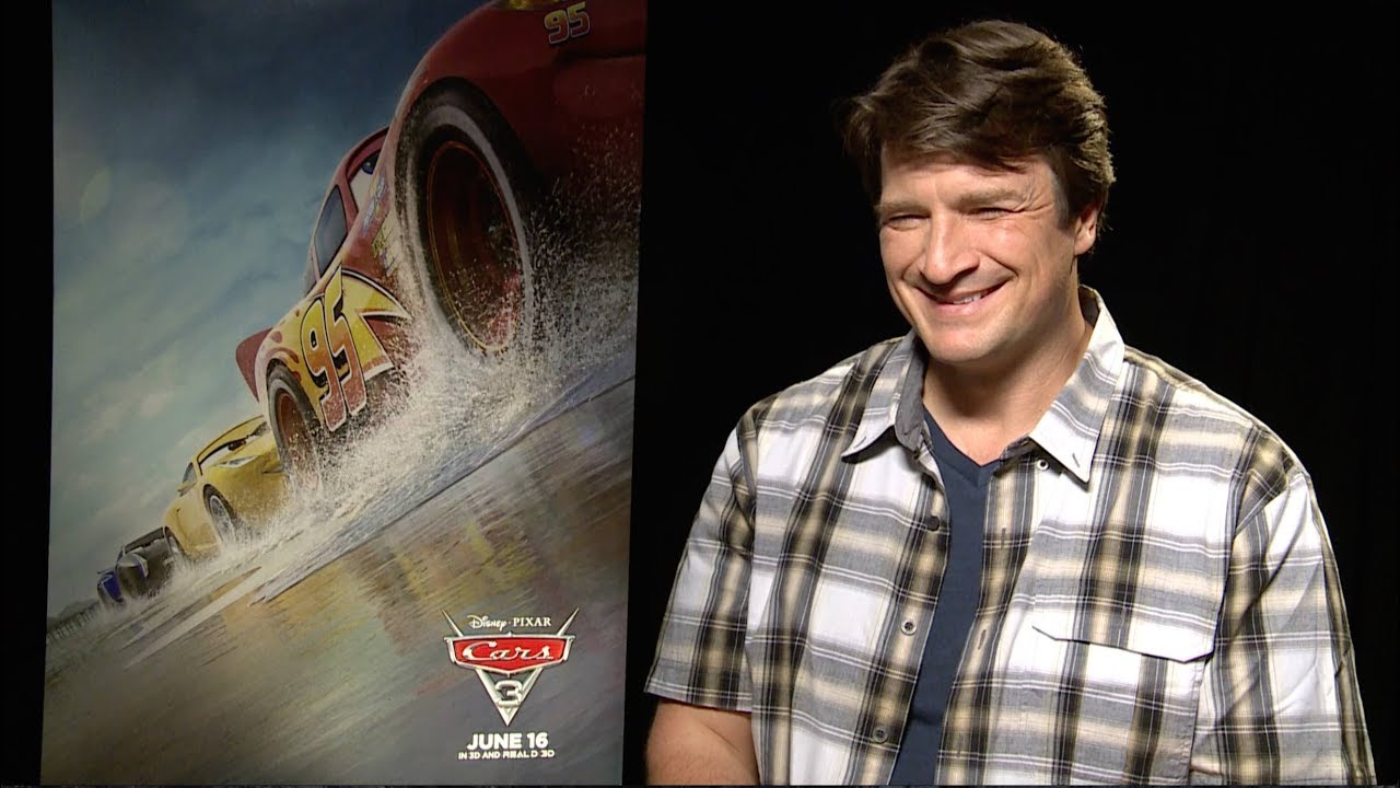 Nathan Fillion talks Cars 3 | What She Said - YouTube