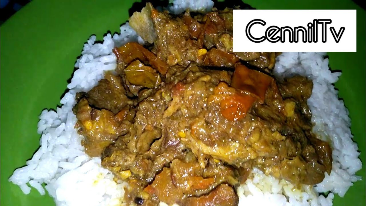 kare daging dan iga sapi mama ali - YouTube