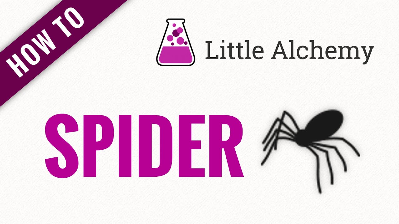 How To Make SPIDER In Little Alchemy YouTube How To Make SPIDER In Little Alchemy YouTube