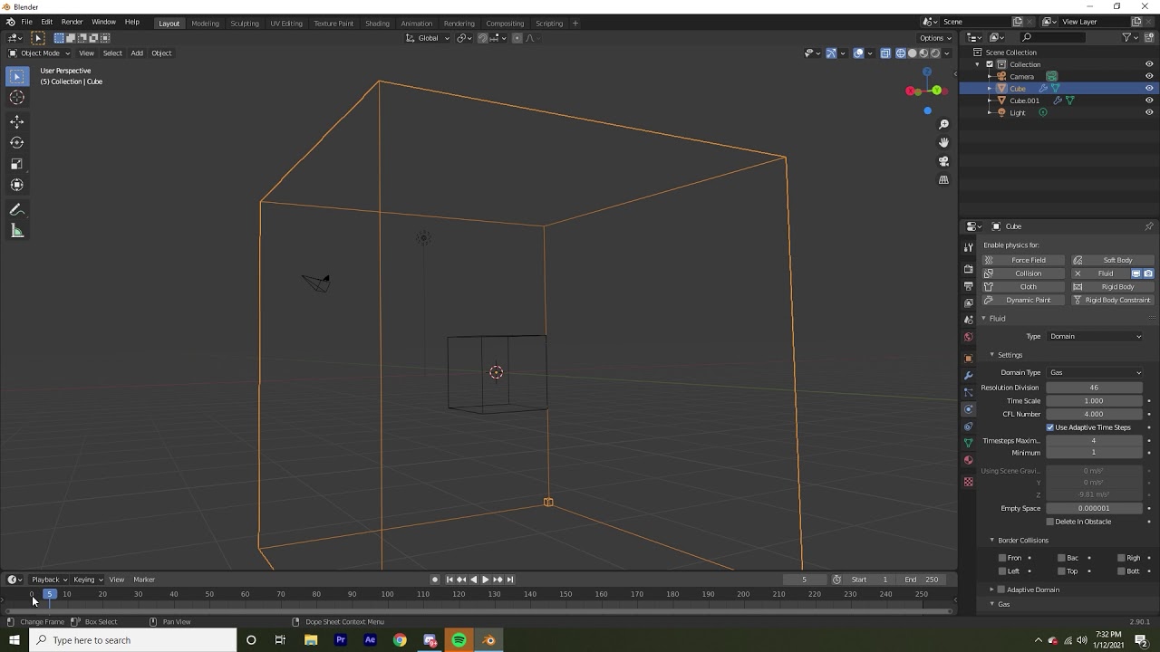 How To Do A Smoke Simulation In Blender - YouTube