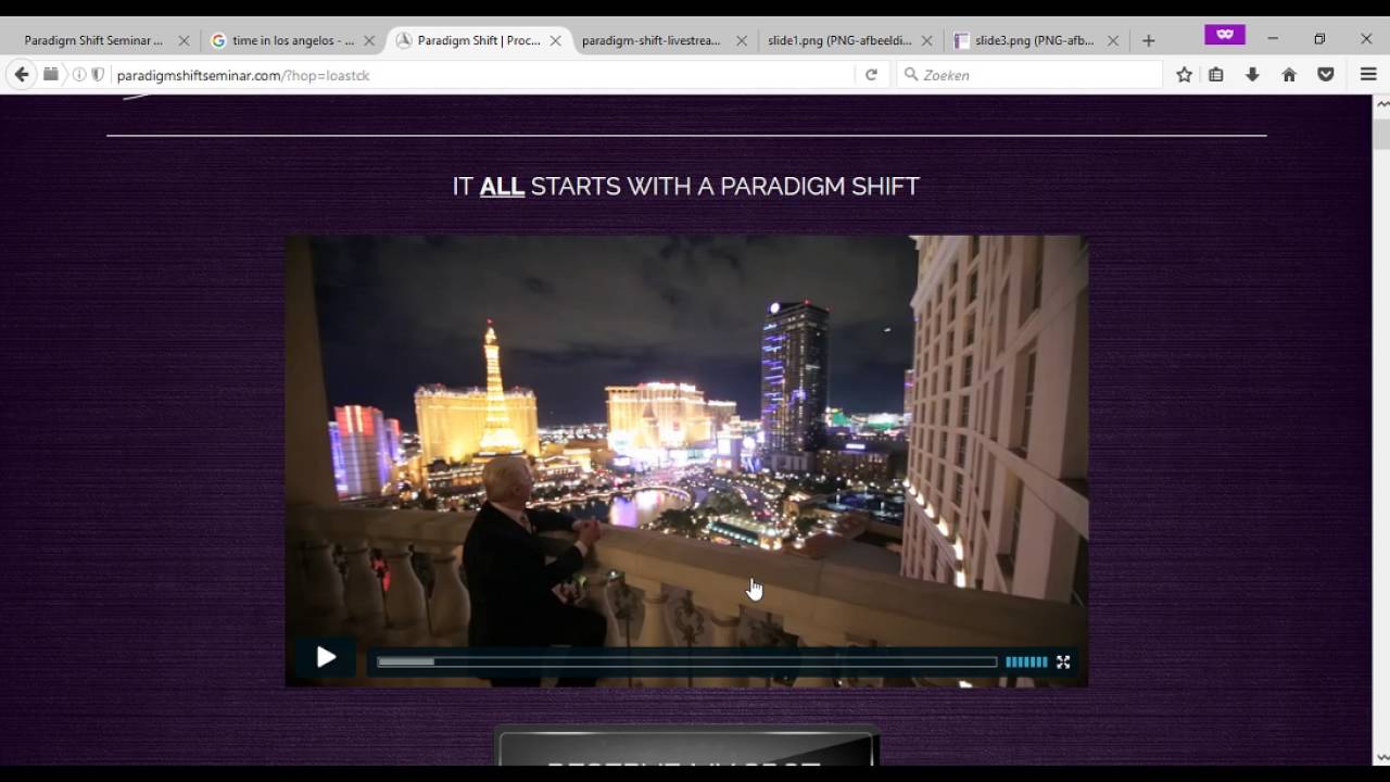 how to order paradigm shift livestream - YouTube