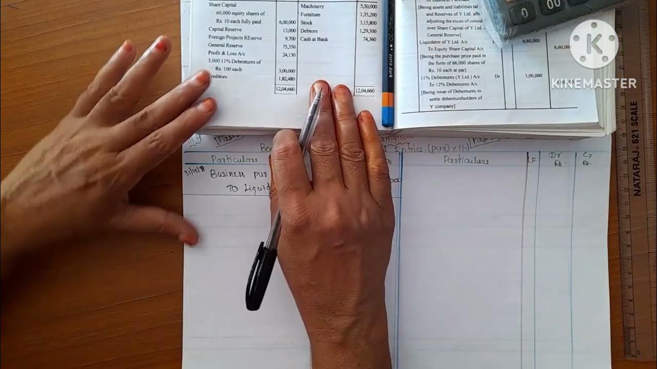 amalgamation ill.4 part1/calculate purchase consideration/net payment method/Healthy Education ...