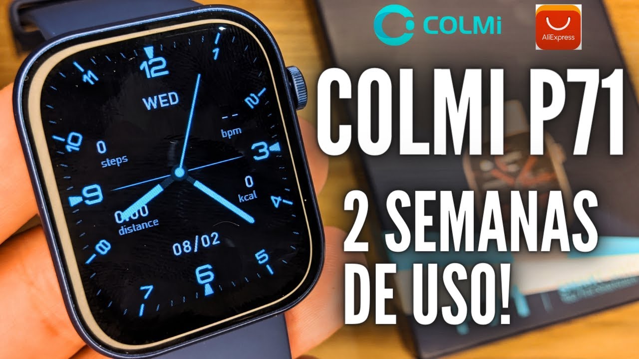 Smartwatch Colmi P71 - 2 SEMANAS DE USO! POR R$50??! MELHOR CUSTO ...