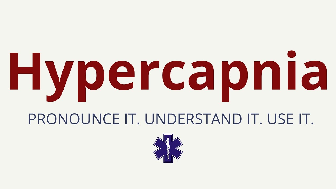 How to Pronounce Hypercapnia | Hypercapnia Pronunciation | Medical ...