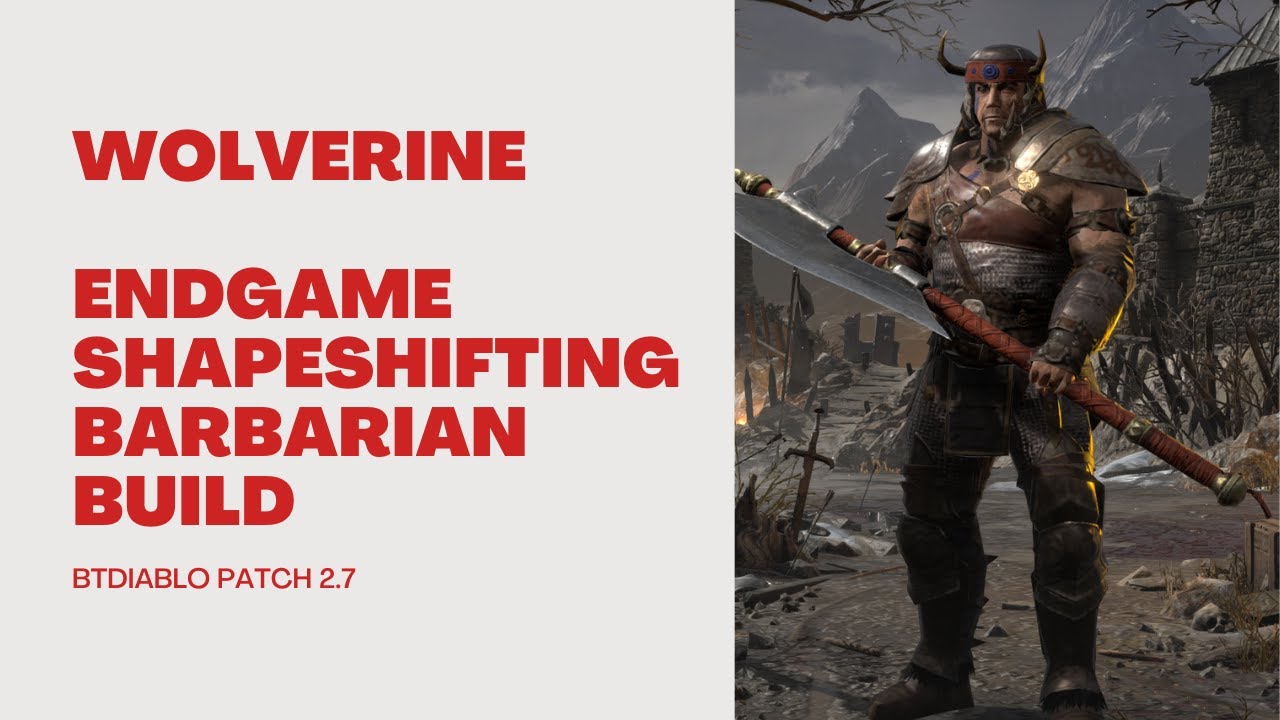 Wolverine build in Diablo 2 Resurrected 2.7 and BTDiablo - using Beast ...