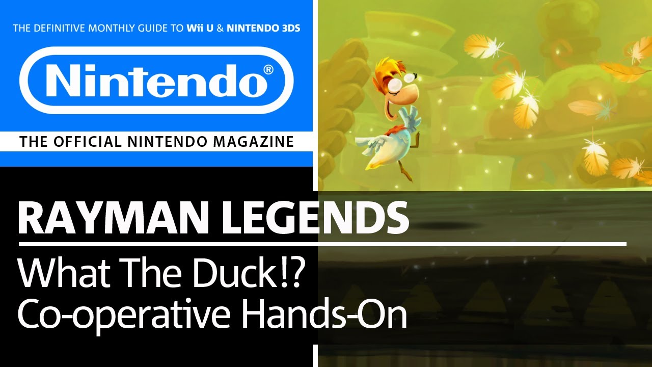 Rayman Legends Wii U Co-op Level Hands-on - What the Duck? - YouTube