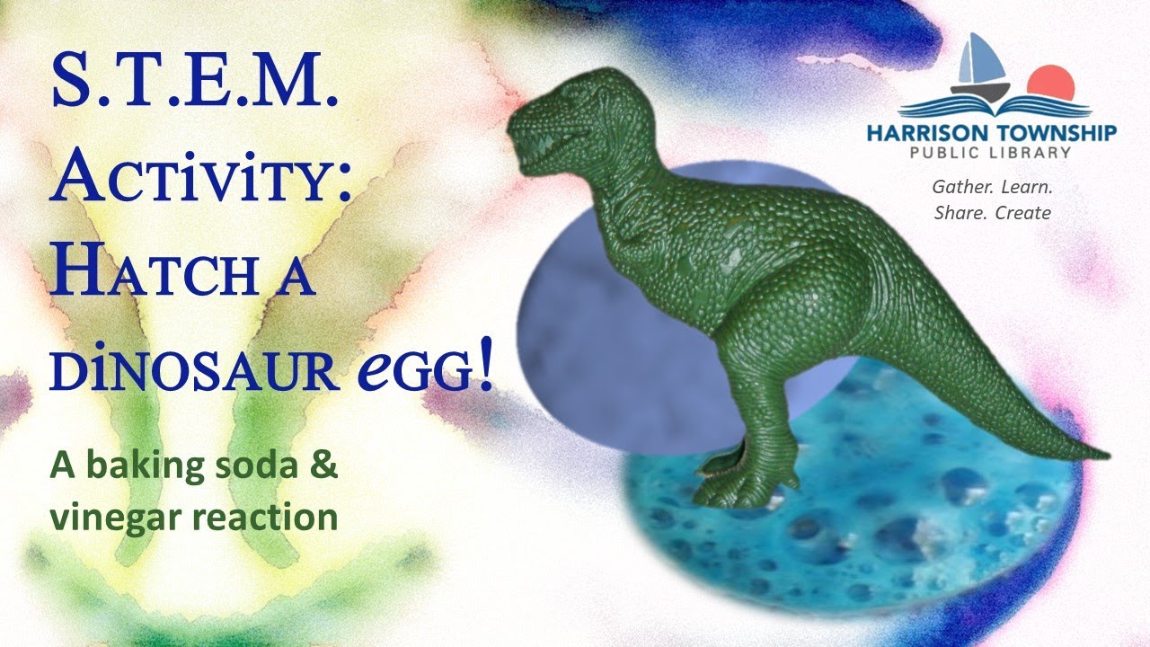 STEM Activity: Create and Hatch a Dinosaur Egg - YouTube