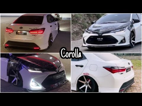 Toyota Corolla Modified || Altis X || Modifications 2023 || Modified ...