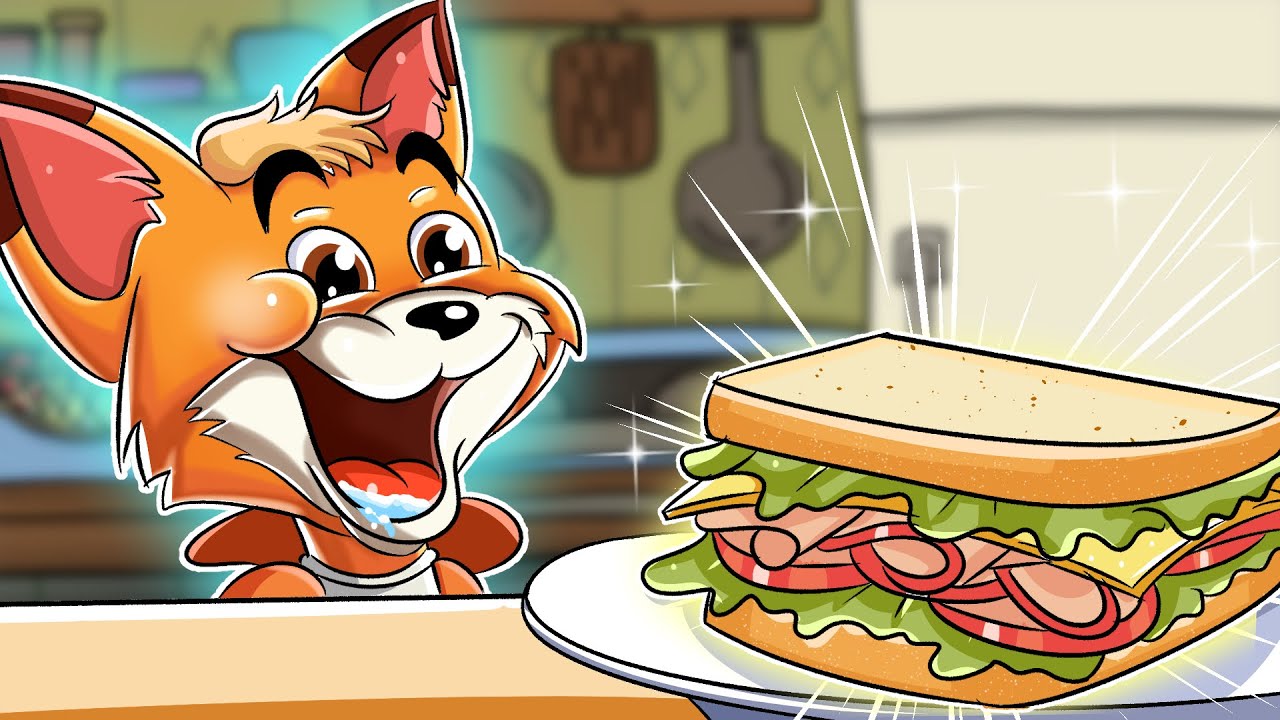 Sandwich Making Fun For Kids | Cooking Game Time by | Mini Camp - YouTube