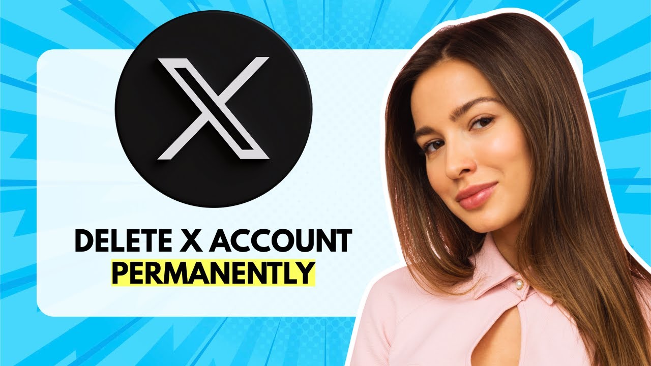 How To Delete X Account Permanently - YouTube