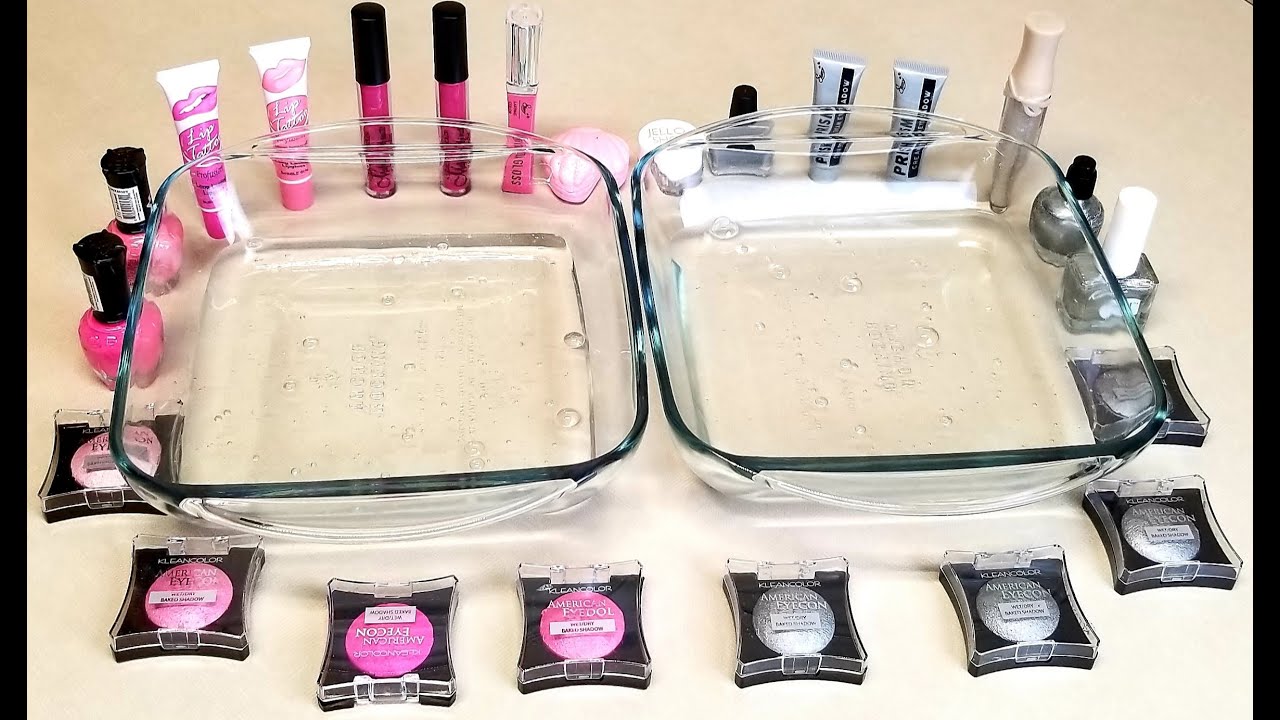 Best of Ava Slime! Mixing Makeup Eyeshadow Into Slime. - YouTube