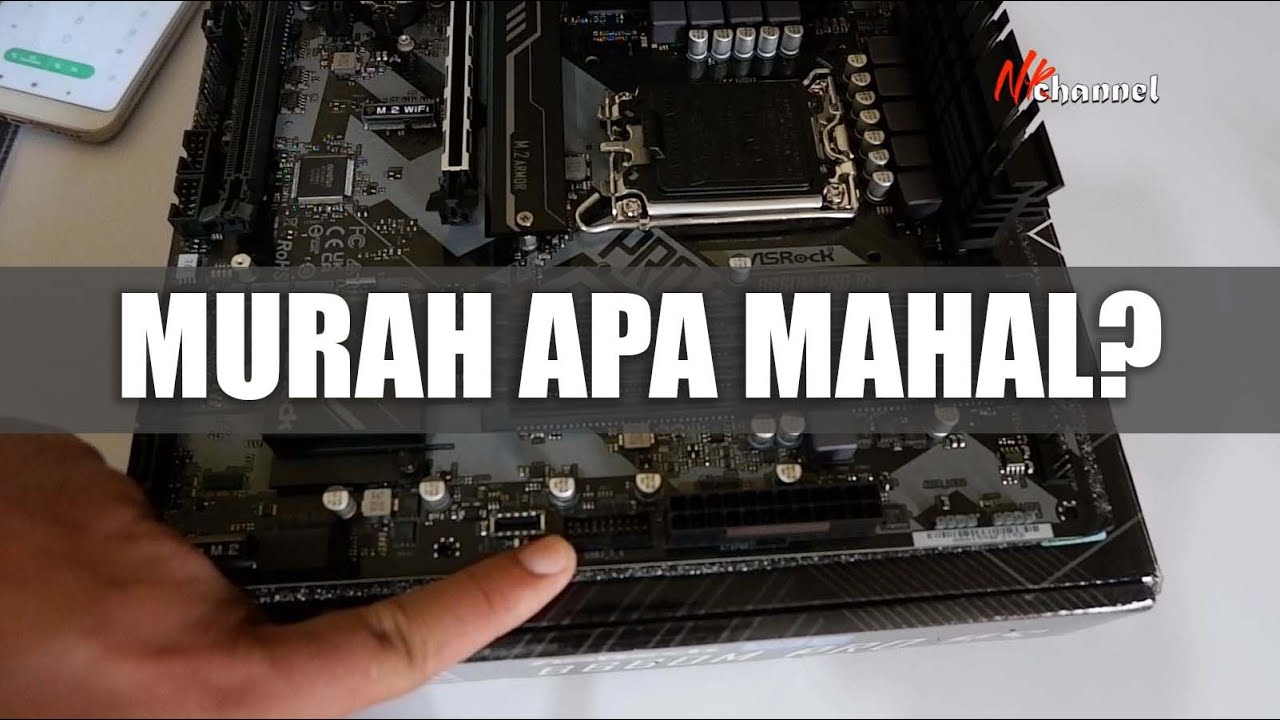 Motherboard Intel Gen 12 murah? Asrock B660M Pro RS Unboxing - YouTube