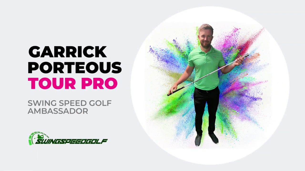 Garrick Porteous - Training with Swing Speed Golf - YouTube