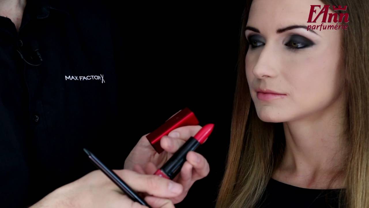 Max Factor večerný make-up tutorial | FAnn parfumérie - YouTube