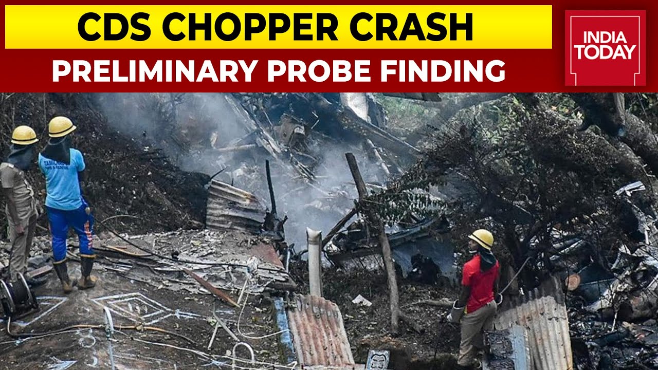 CDS Chopper Crash: Tri-Services Probe Rules Out Mechanical Failure ...