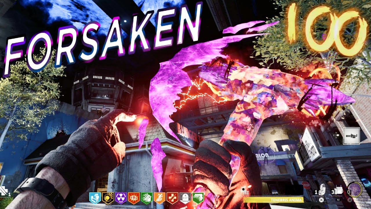 FORSAKEN Zombies Map Gameplay - Black Ops Cold War Zombies DLC 3 (BOCW ...