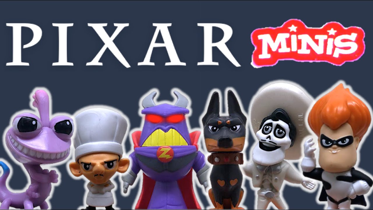 Abrimos los MINIS de PIXAR Serie 2 - VILLANOS | Alpha, Zurg, Síndrome ...