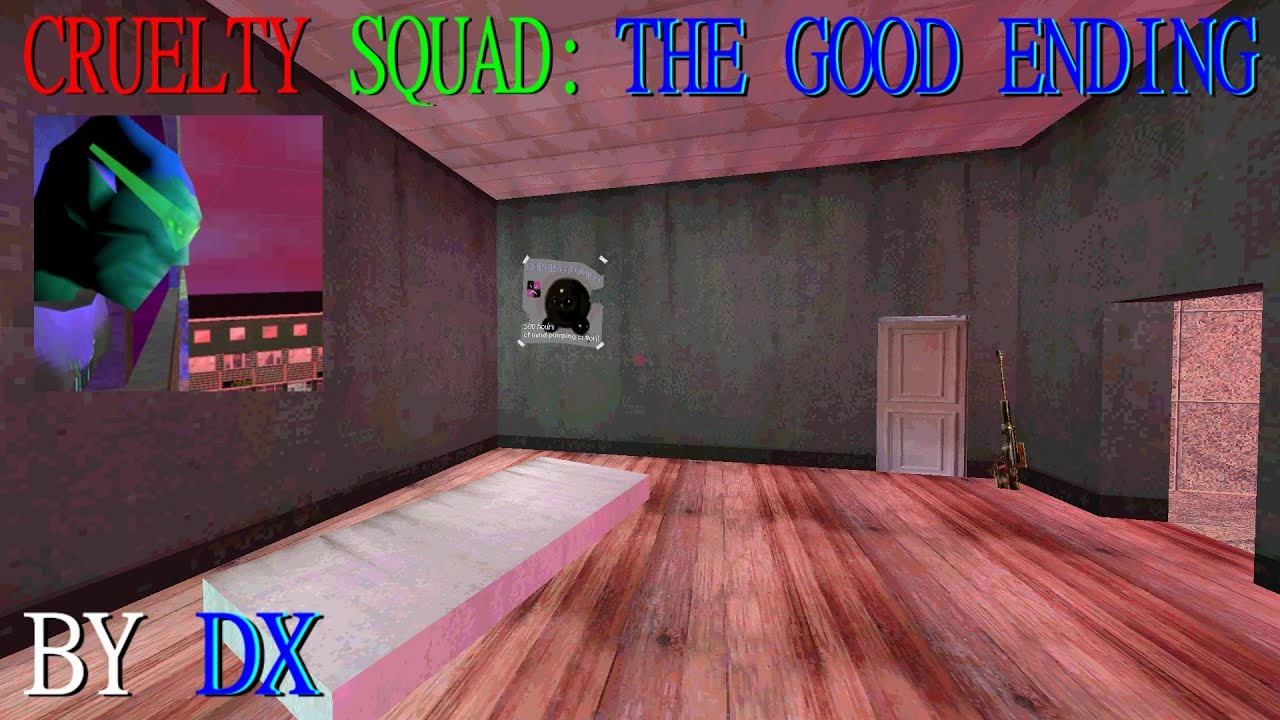 Cruelty Squad Custom Map: The Good Ending - YouTube