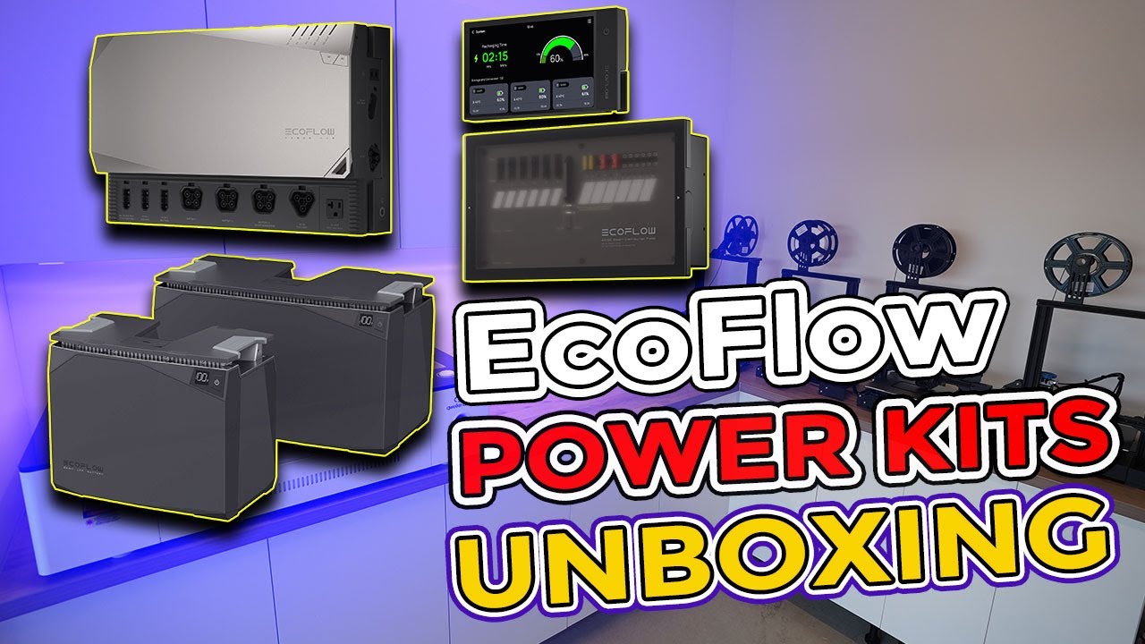 I'm Taking My Workshop Offgrid Using EcoFlow Power Kits - YouTube