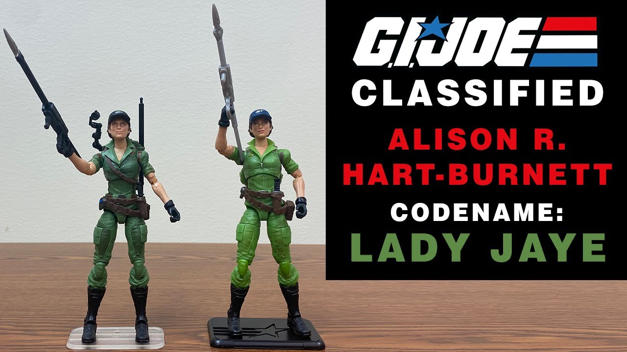 Alison R. "Lady Jaye" Hart-Burnett - G.I. Joe Classified - Unboxing and ...