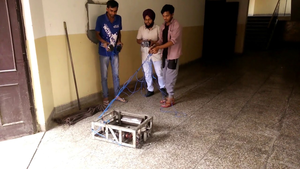 Robotic Trod of Team ENDEAVOUR in SLIET - YouTube