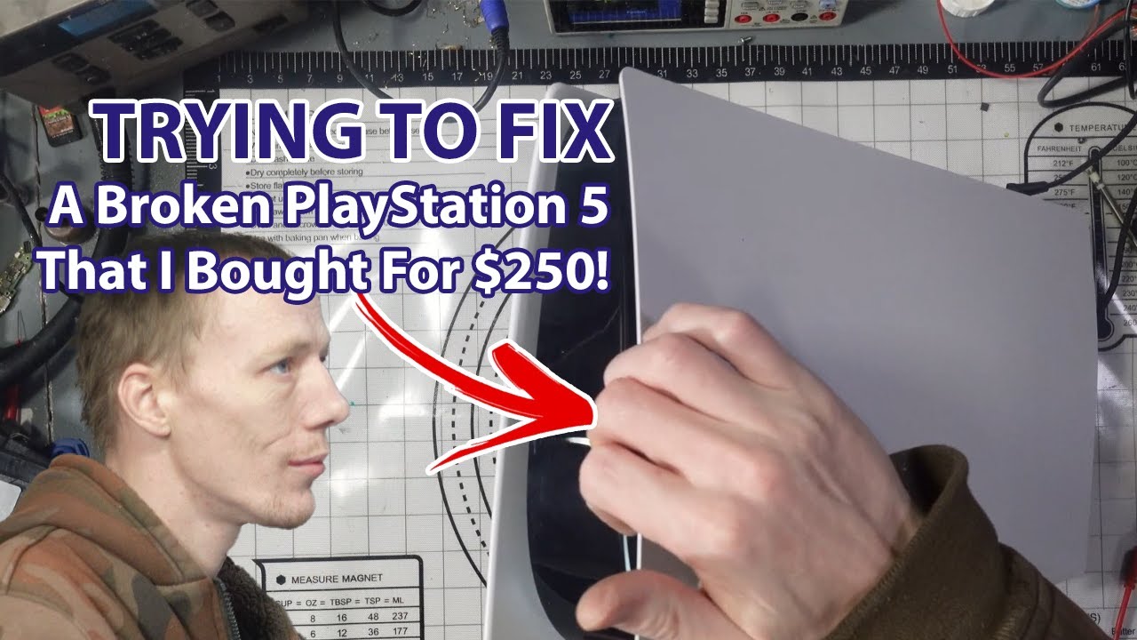 I Bought A Broken PS5 And COMPLETELY FORGOT About It... But Can I Fix ...