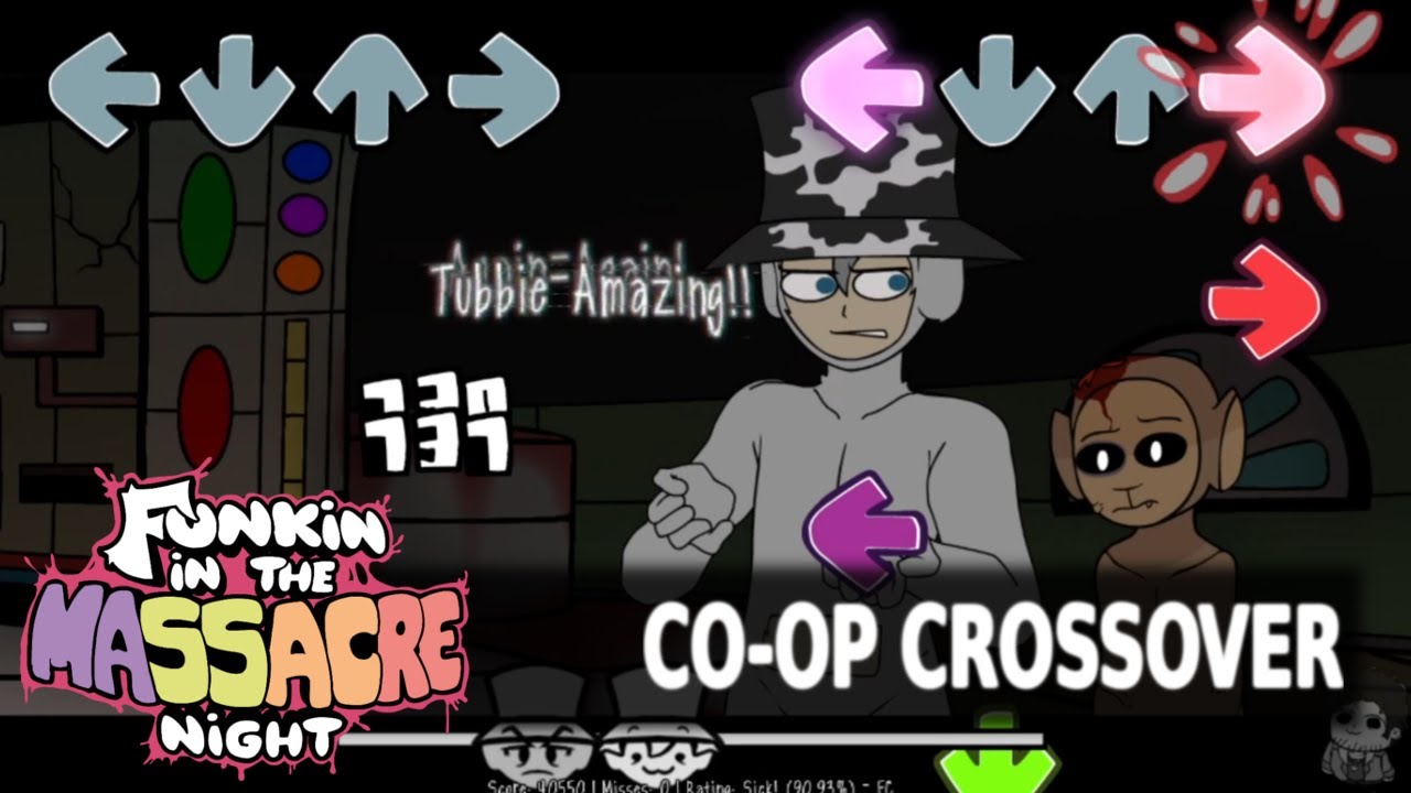Funkin' In The Massacre Night - CO-OP Crossover | Friday Night Funkin ...