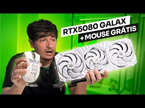 RTX 5080 com Mouse Gamer GRÁTIS? - Galax HOF Edition