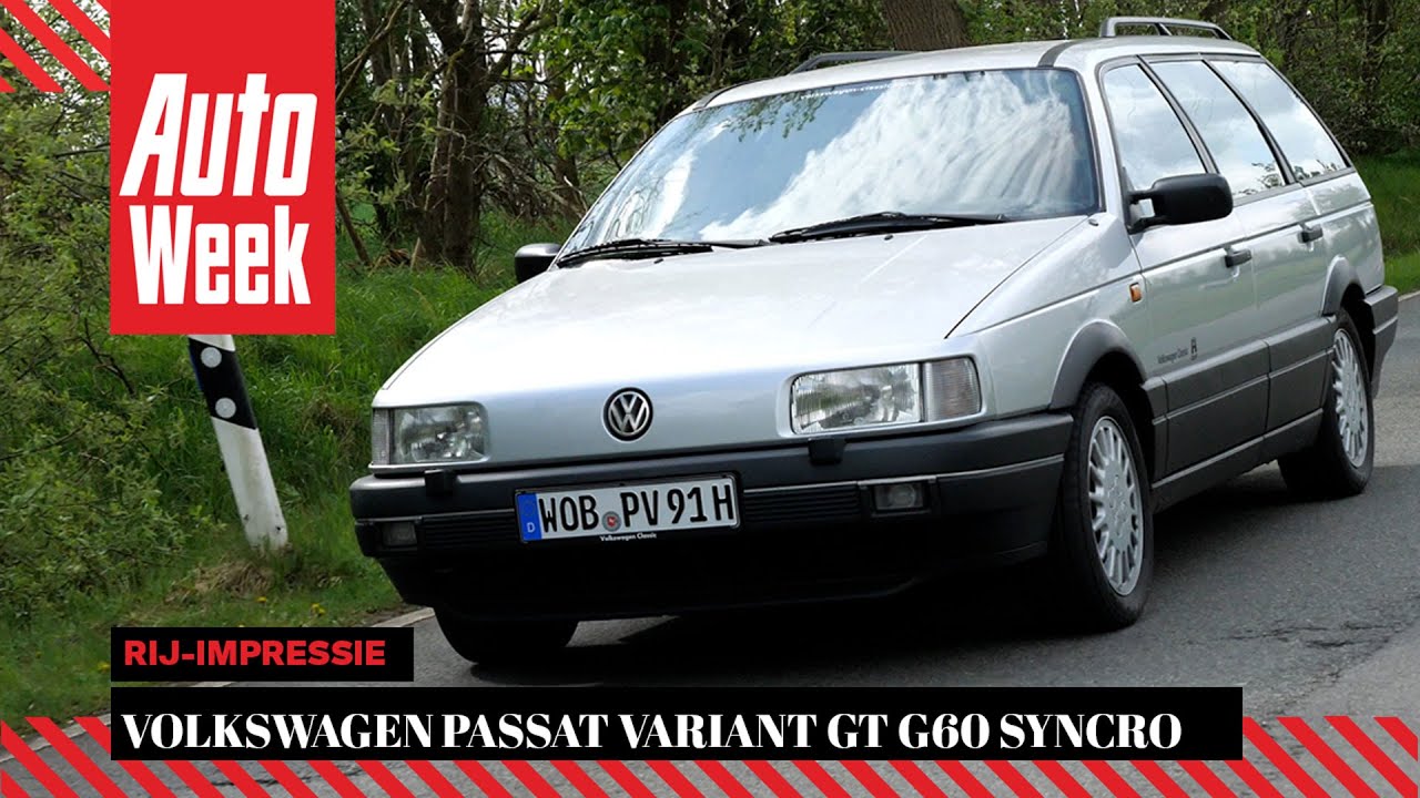 Volkswagen Passat Variant GT G60 Syncro - Classic Review - YouTube