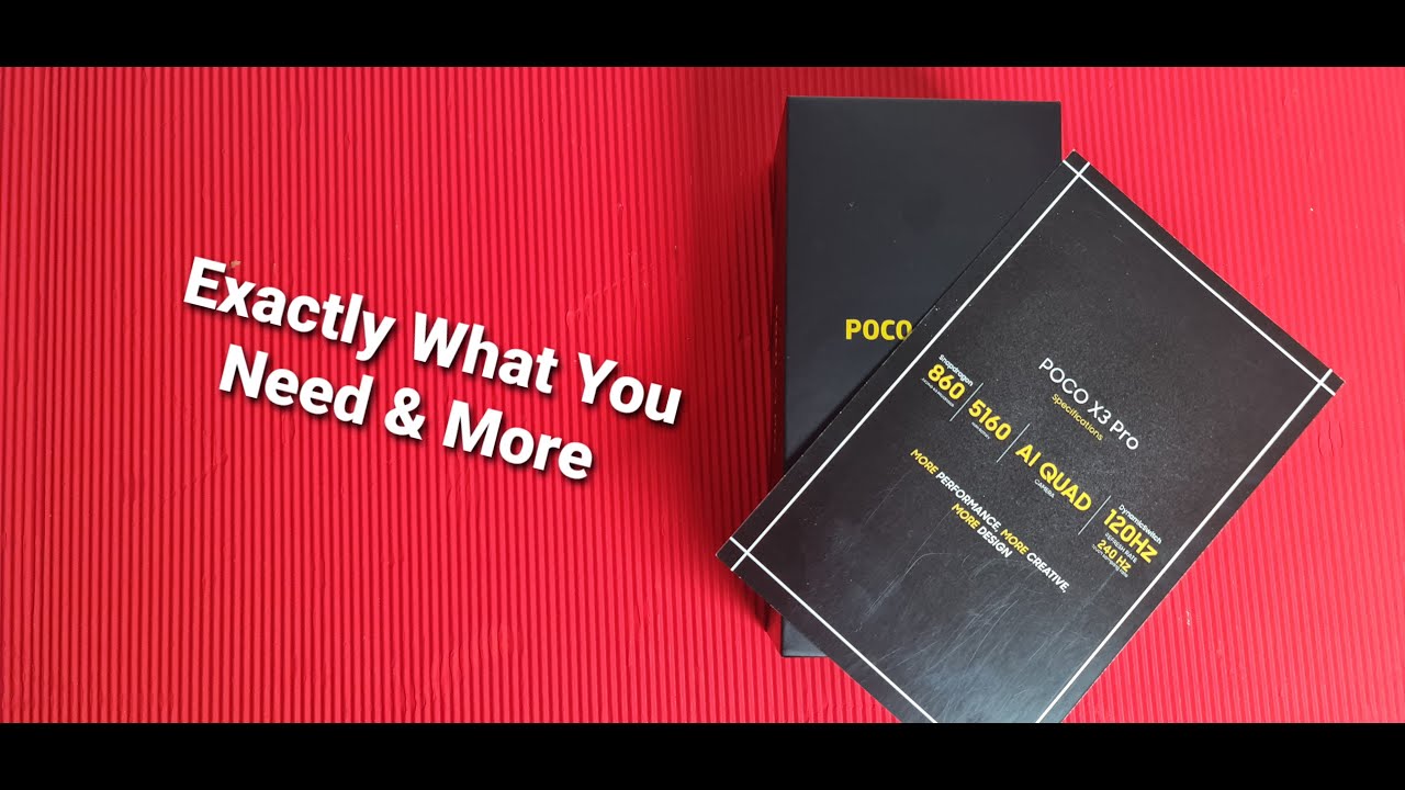 POCO X3 Pro Full Tour and Unboxing | Exactly What You Need & More ...