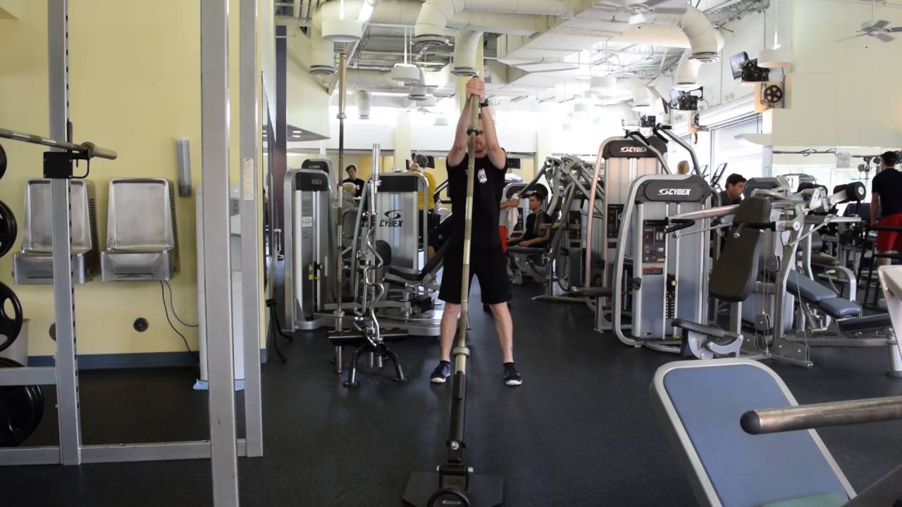 Full Body Workout #3 - Trunk Rotations Using the Landmine - YouTube