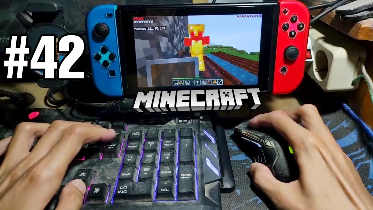 PART 42 Minecraft with Mouse & Keyboard on Nintendo Switch - YouTube