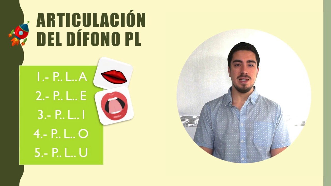 Articulación y producción del dífono consonántico PL - YouTube