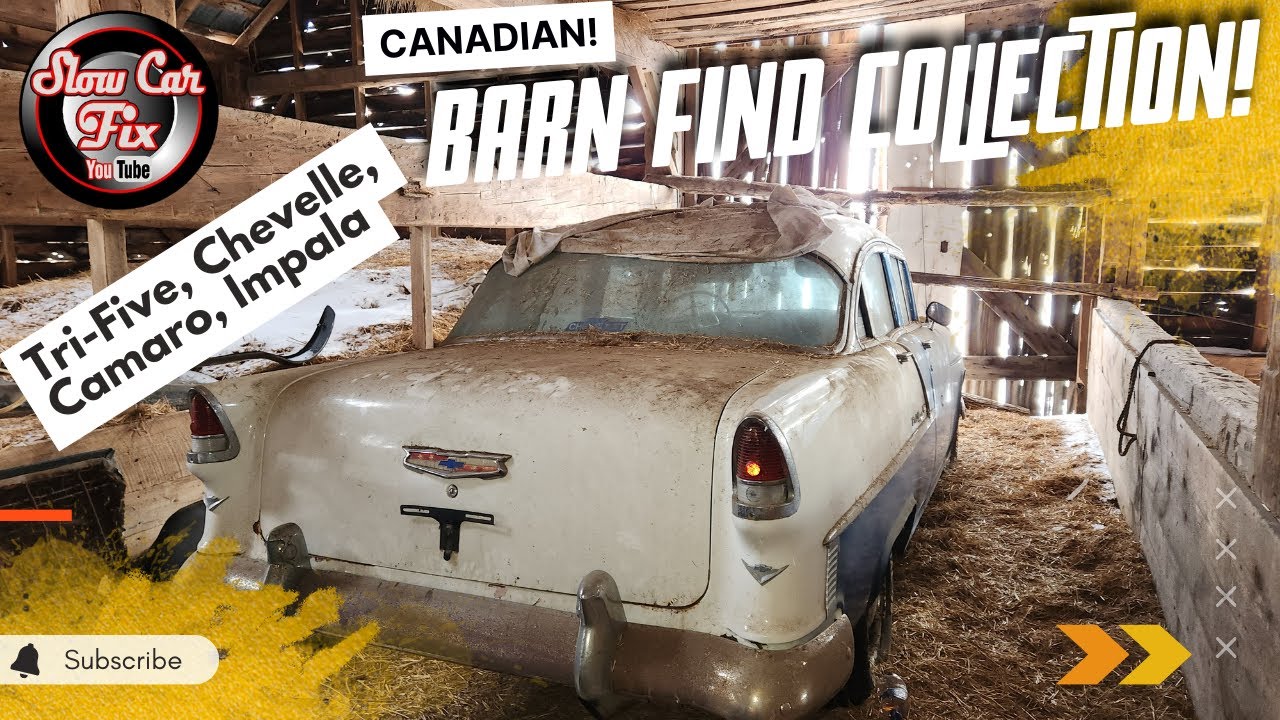 Barn Find Car Collection! Multi-building Canadian Classic Car ...