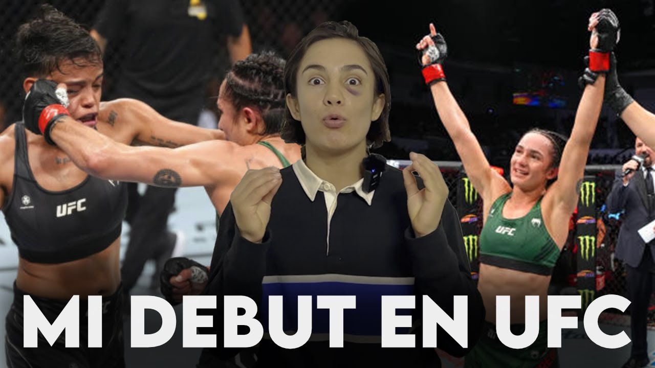 YAZMIN JAUREGUI - MI DEBUT EN UFC - YouTube