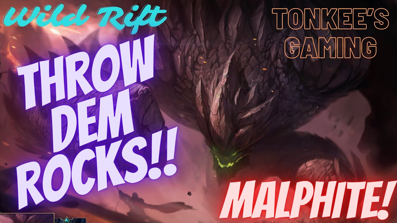 Wild Rift | Malphite Wild Rift | WIld Rift Gameplay | Build + Wild Rift ...