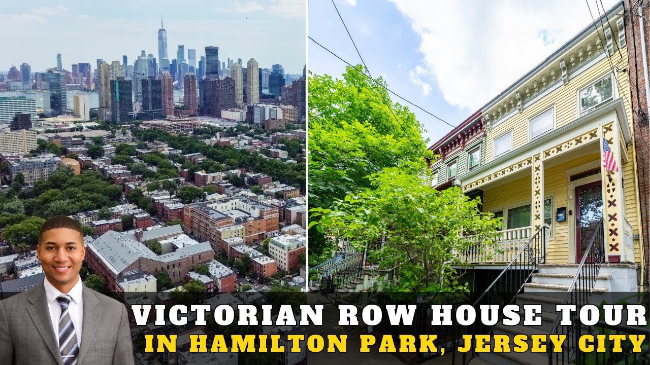 Victorian Row House Tour in Hamilton Park, Jersey City - YouTube