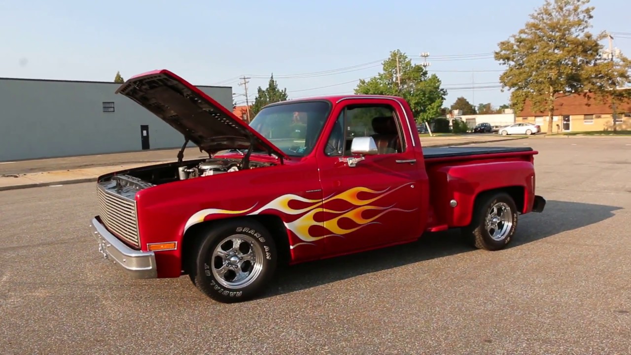 SOLD- BLOWN 1975 Chevrolet K10 Stepside Pickup For Sale~350 Blower ...