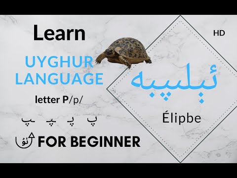 Learn Uyghur : letter P /p/ پ  پـ  ـپـ  ـپ