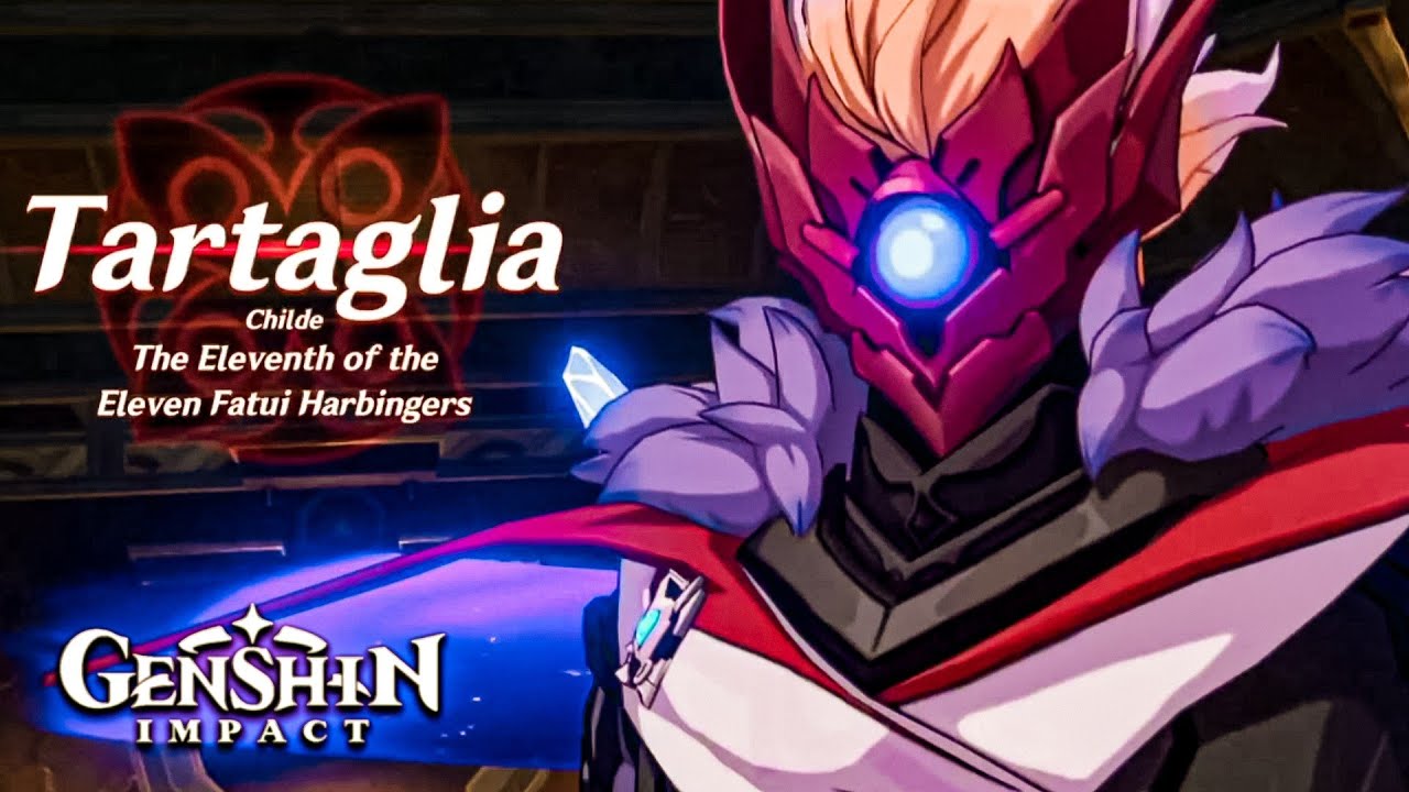 aether vs Childe Fight •• New Gameplay •• Genshin Impact lineup ...