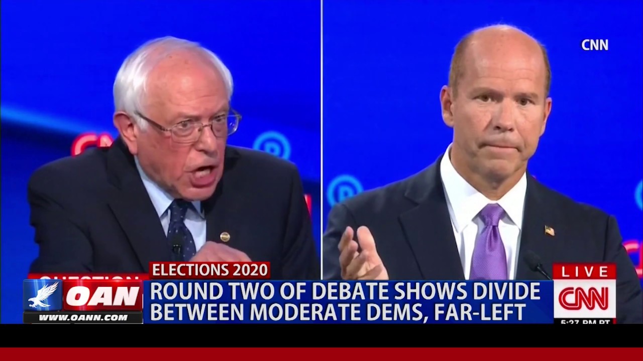 Round 2 of debates shows divide between moderate Democrats, far-left ...