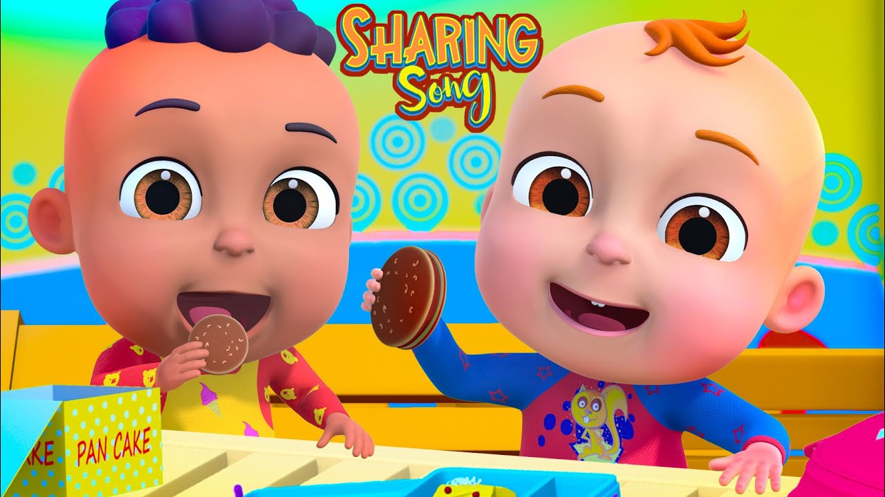 Sharing Song | Nursery Rhymes & Kids Songs | Demu Gola Rhymes ...