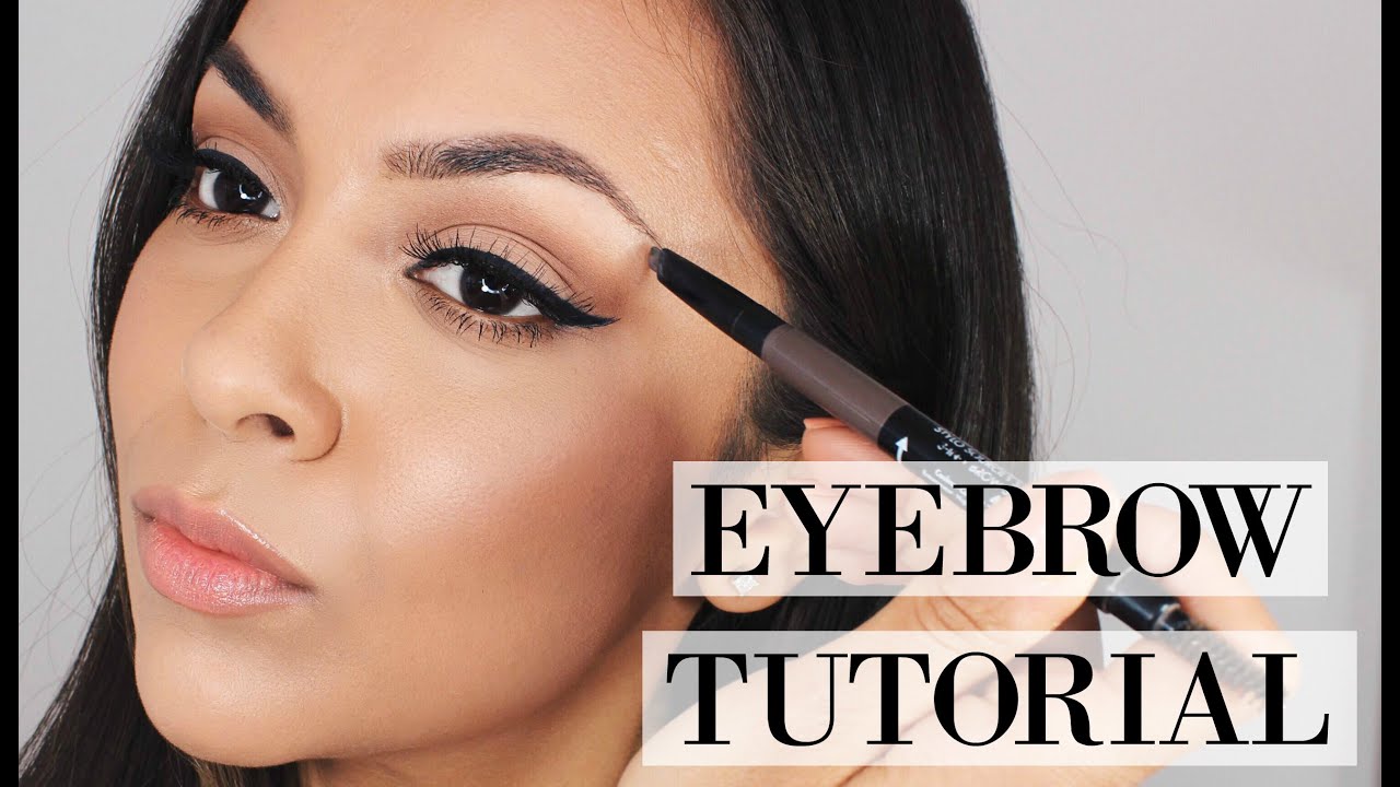 Eyebrow Tutorial For Beginners - Brow Routine - TrinaDuhra - YouTube