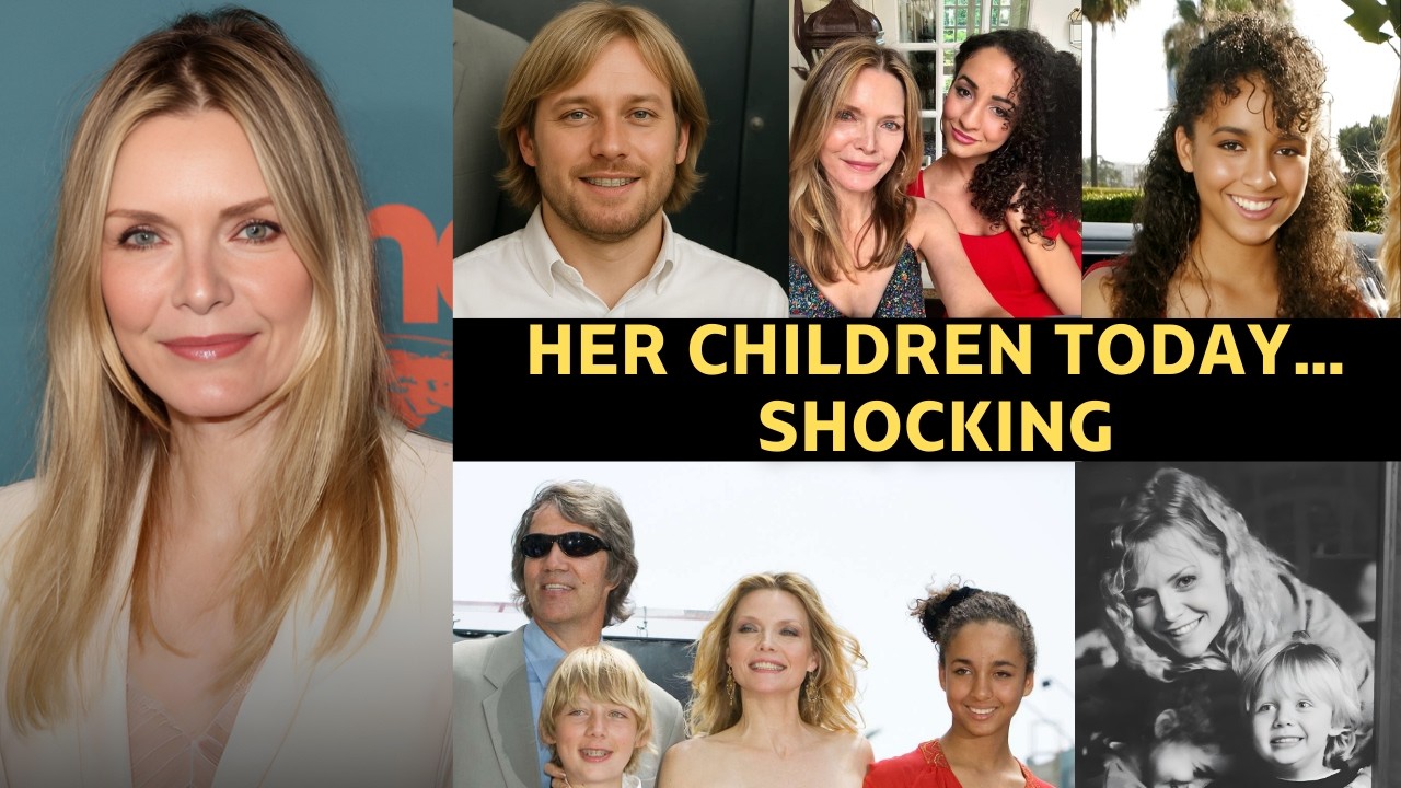 What happened to Michelle Pfeiffer's children? - YouTube