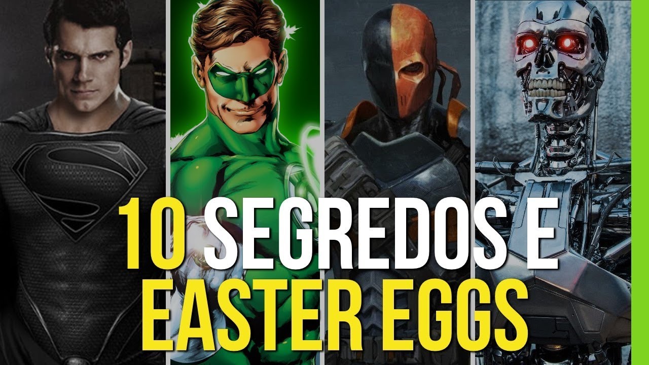 10 SEGREDOS E EASTER EGGS DE LIGA DA JUSTIÇA! - YouTube