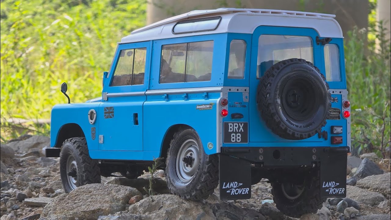 Boom Racing Land Rover® Series II 88 Station Wagon Kit for BRX02 88 - # ...