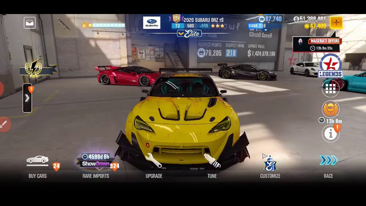 Csr2 Elite Cars V2.17 - YouTube