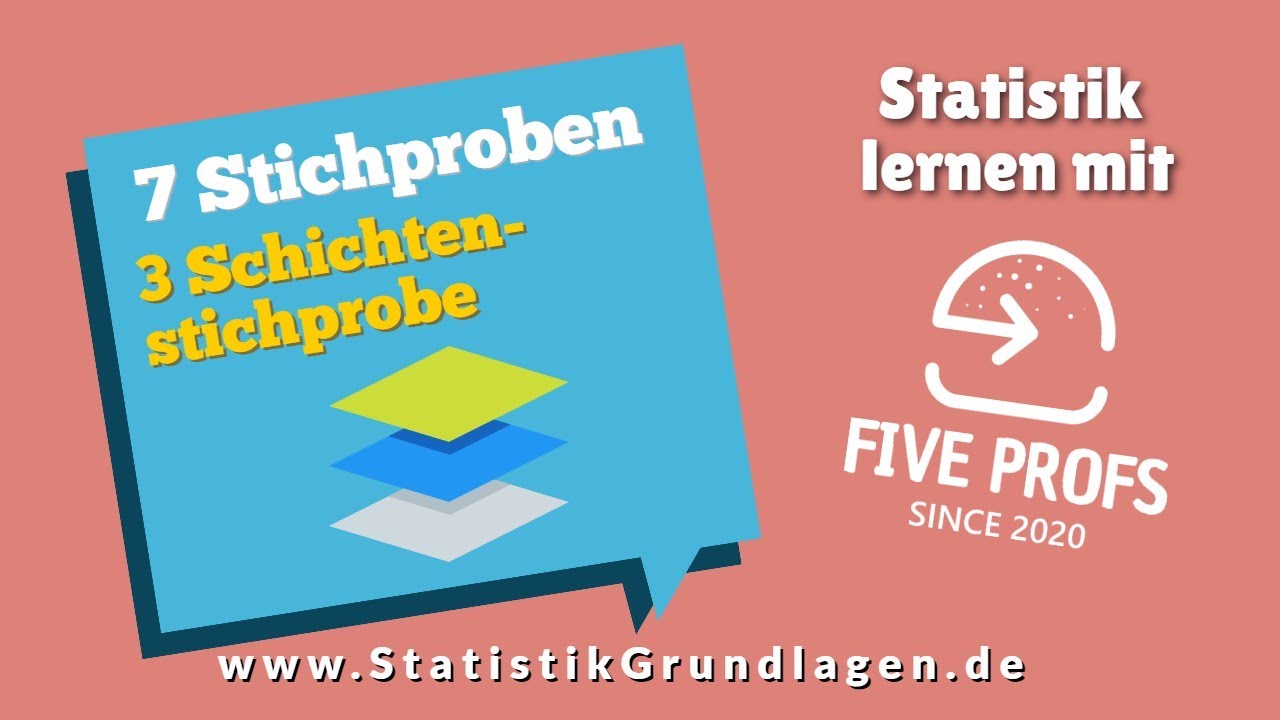 7.3 Stichproben | Schichtenstichprobe - YouTube